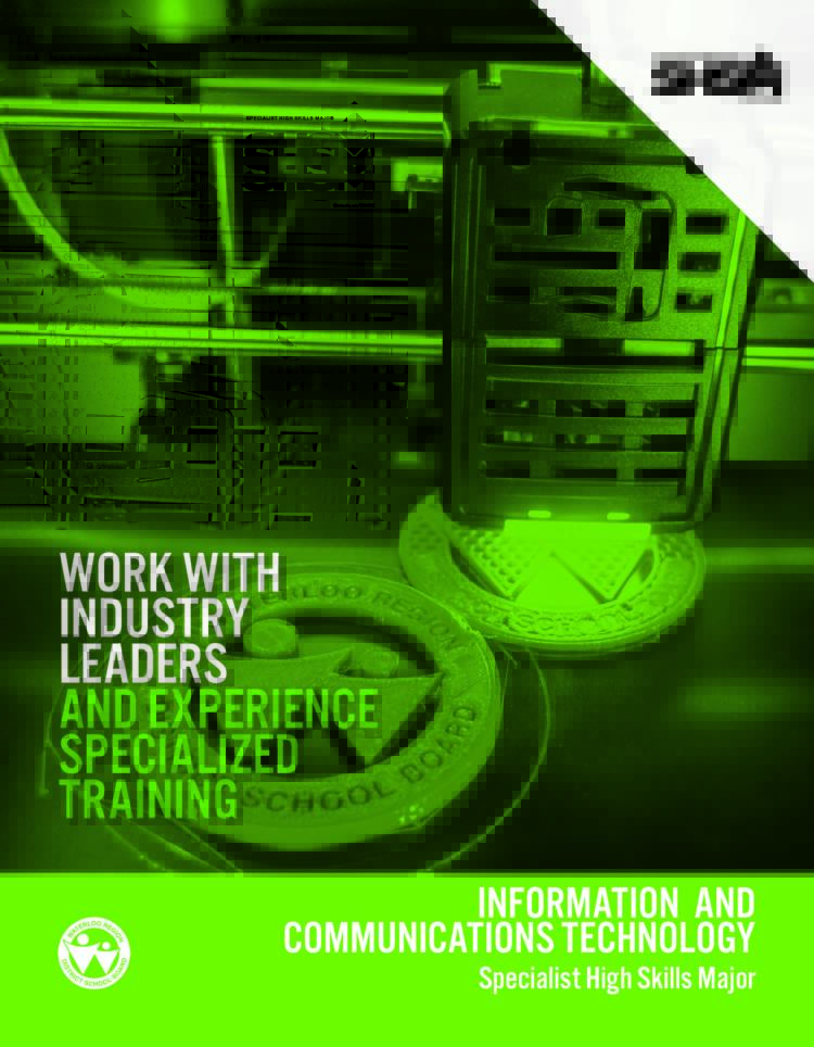 Specialist High Skills Major (SHSM) (Pathways to Success)